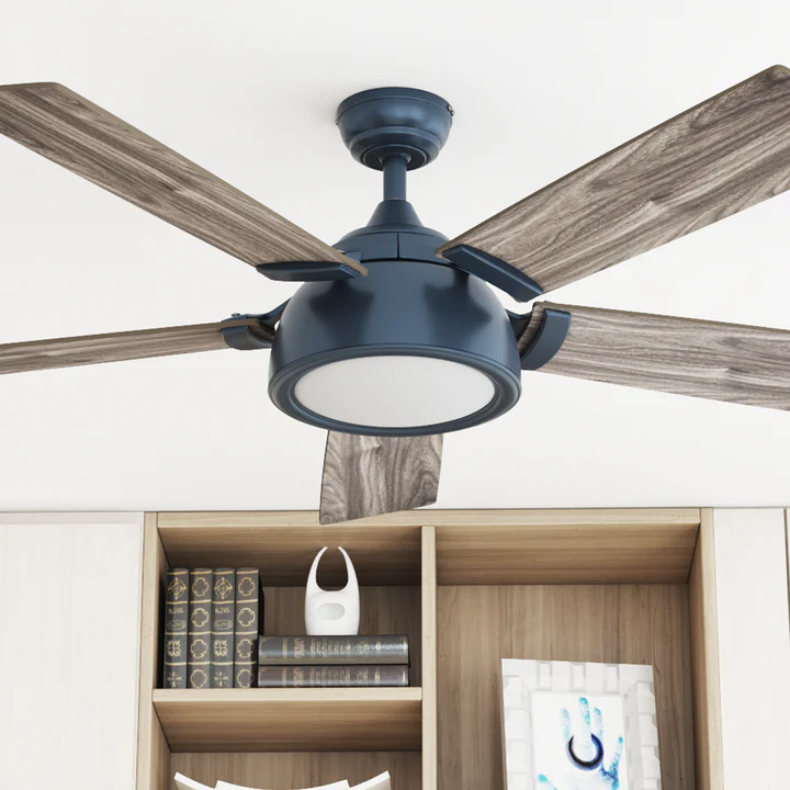 52 INCH POTOMAC, SAPPHIRE BLUE, REMOTE CONTROL, SMART CEILING FAN ...